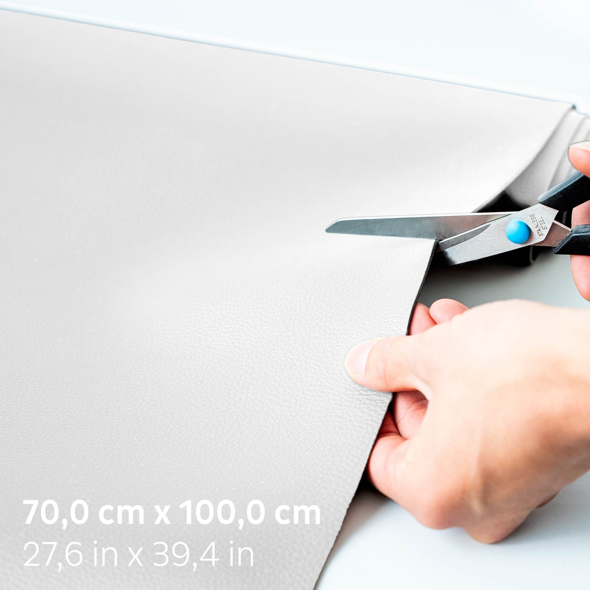 Metal nano mat for clever magnetic glass system - Made in Germany