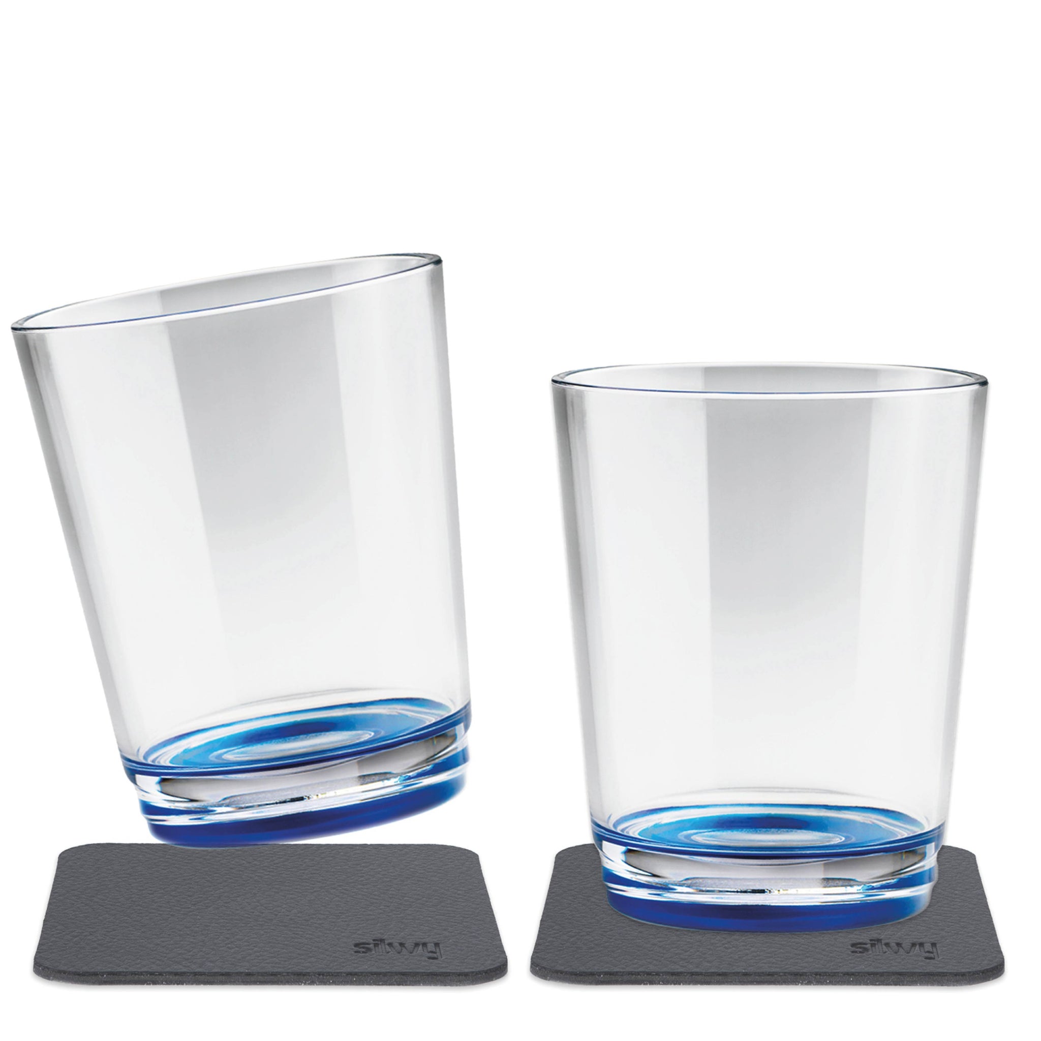 Magnet Drinking Cup BLUE 2-Piece Set Made of Plastic with Smart ...